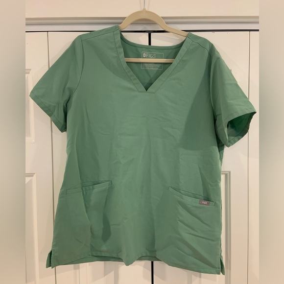 Figs | Tops | Figs Limited Edition Color Jade Scrub Top Great Condition ...